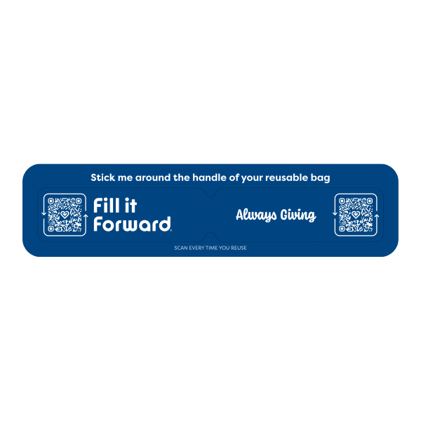 Fill it Forward Bag Sticker - Fill it Forward
