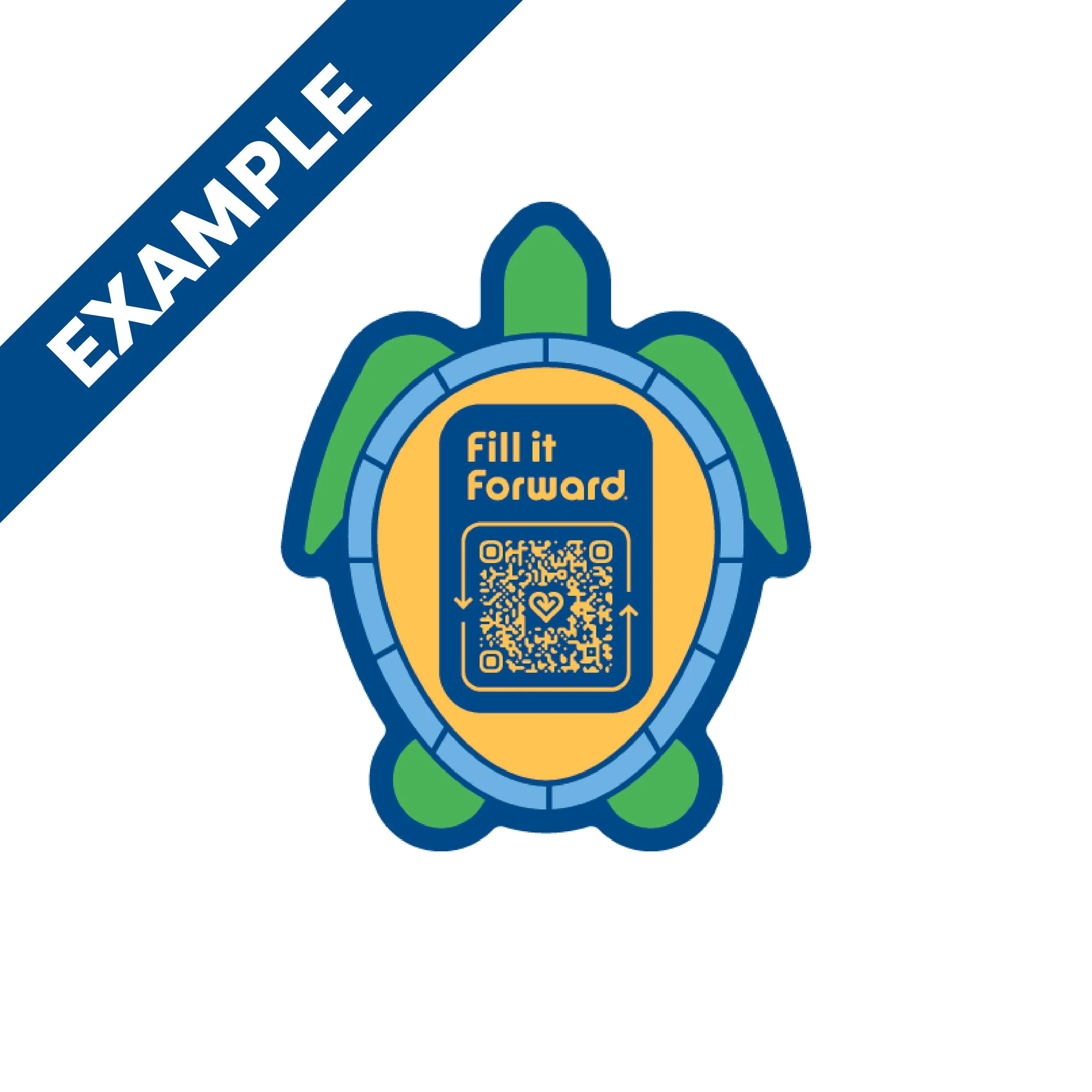 Fill it Forward Custom Sticker - Fill it Forward